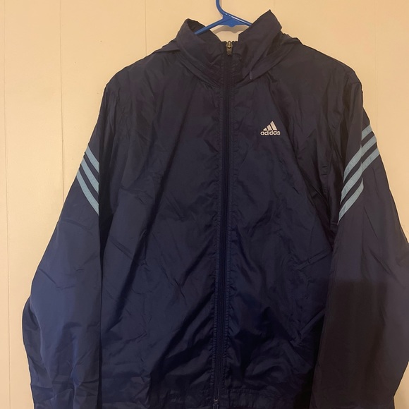 adidas | Jackets & Coats | Mens Adidas Lightweight Vented Windbreaker ...